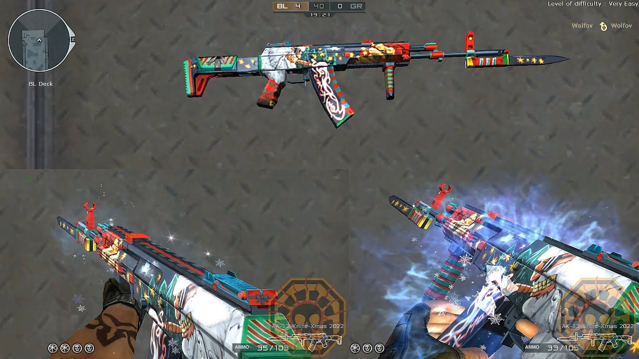 CF: AK12-Knife Xmas 2022 [CrossFire] - YouTube