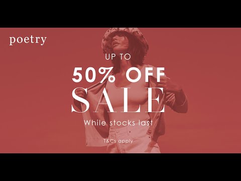Poetry sale NOW ON - YouTube