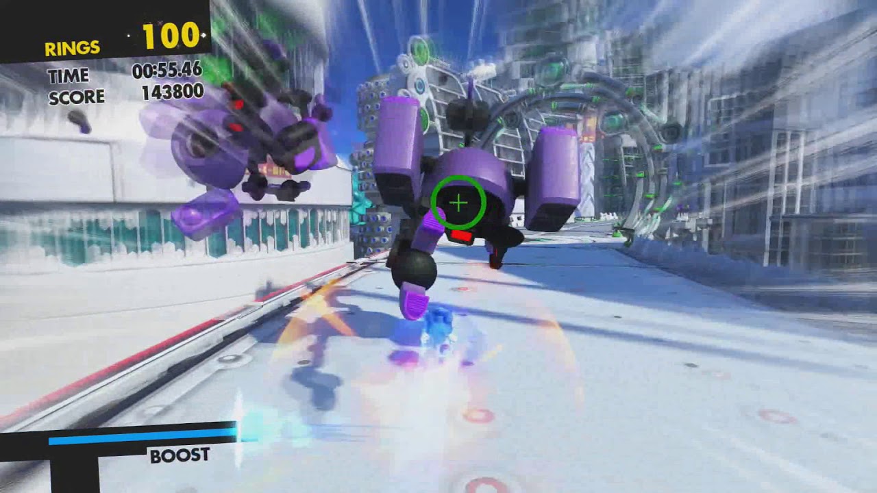 Sonic Forces - Stage 23 All Number RIngs Metropolitan Highway ...