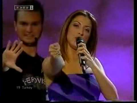 Eurovision 2002 ► 19 TURKEY ► Buket Bengisu & Group Safir - Leylaklar Soldu Kalbinde