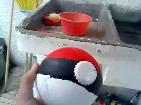 Me reviewing Styrofoam pokeball - YouTube