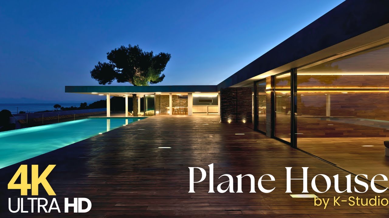 Plane House's Captivating Design: Perfect Integration of Indoor and ...