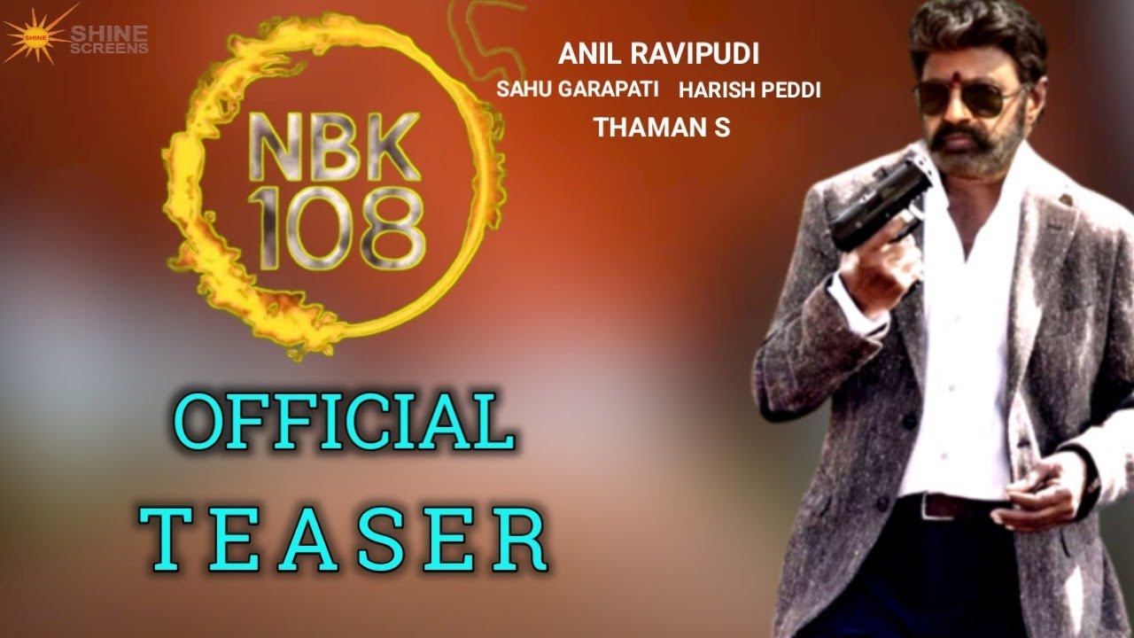 NBK 108 - Balakrishna Intro First Look Teaser | NBK 108 Official Teaser ...