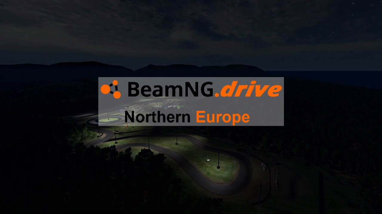 Beamng Drive Northern Europe map showcase - YouTube