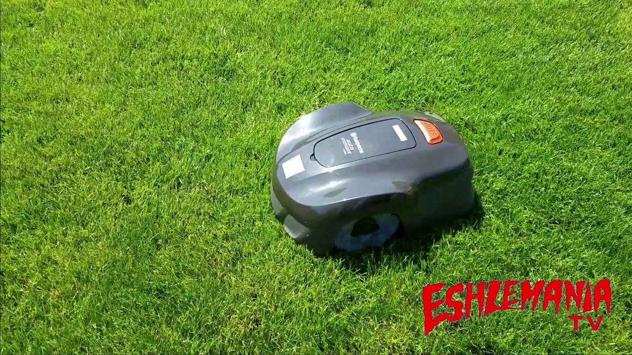 Husqvarna 115H Automower - YouTube