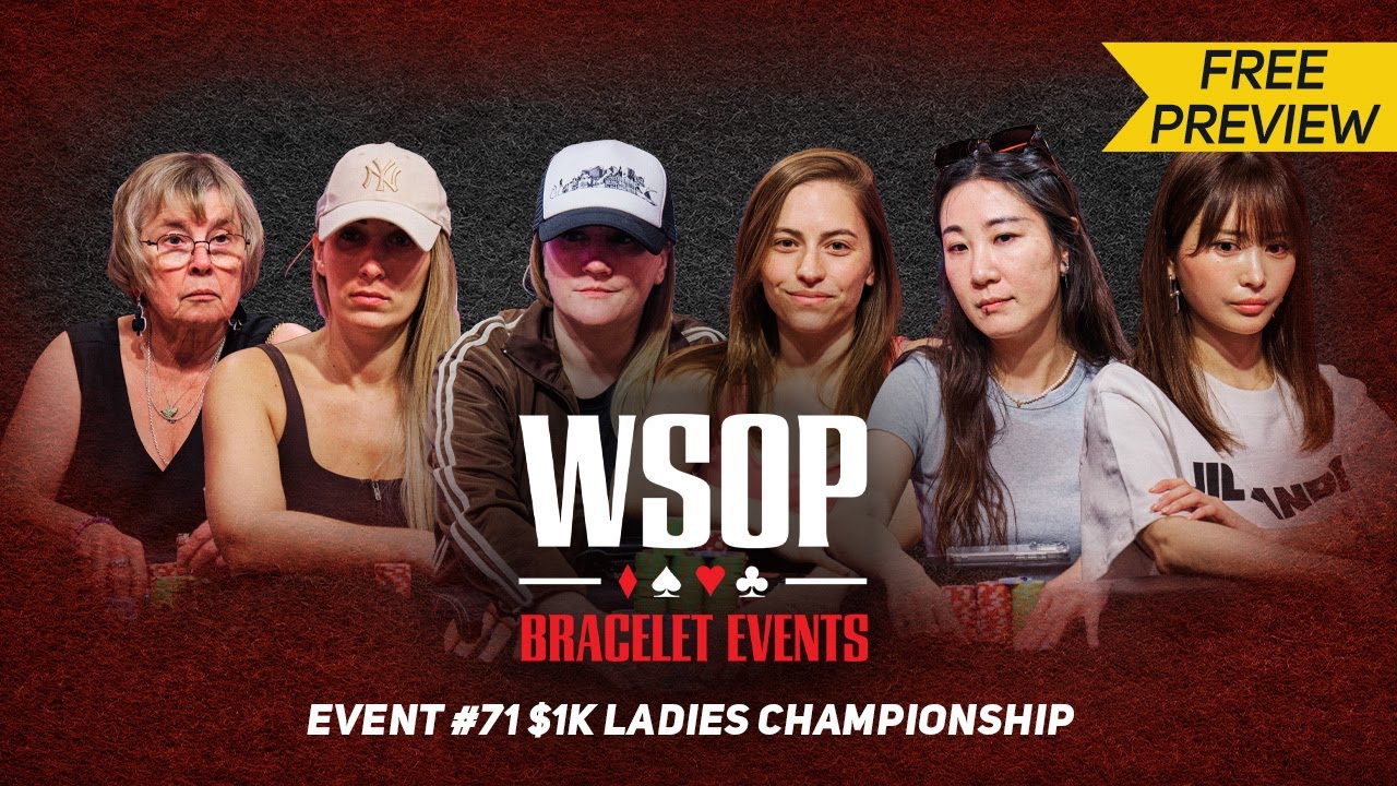 WSOP 2024 | Ladies Championship Final table with Jamie Kerstetter ...