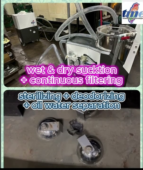 Wet suction and dry suction in one machine/tme - YouTube