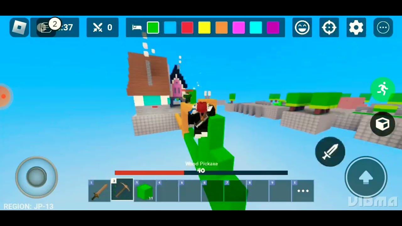 Roblox Bedwars (Ares Gameplay) With sharky - YouTube