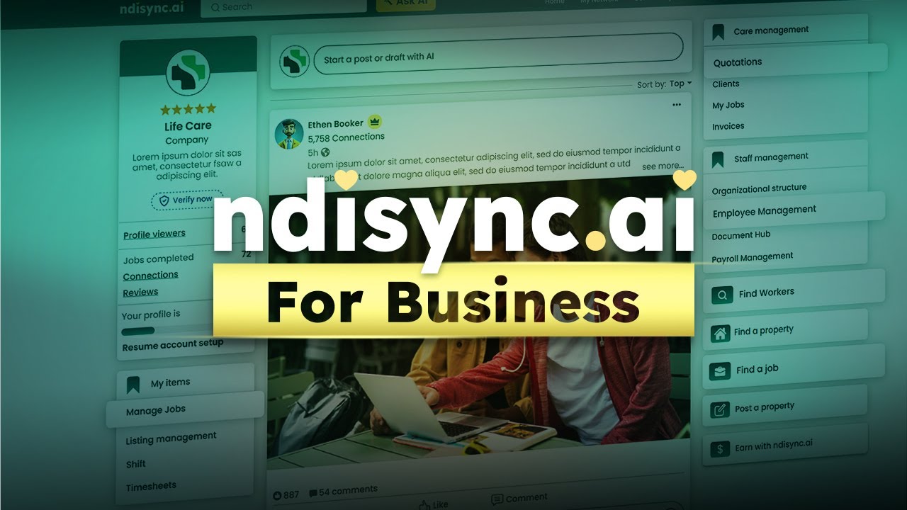 ndisync.ai - The Ultimate Platform for NDIS Companies - YouTube