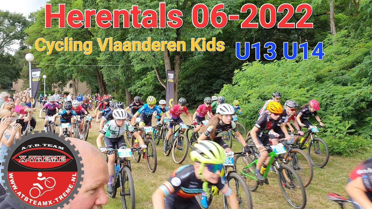 Cycling Vlaanderen Herentals 2022 U13 U14 Kids series 25-06-2022 - YouTube