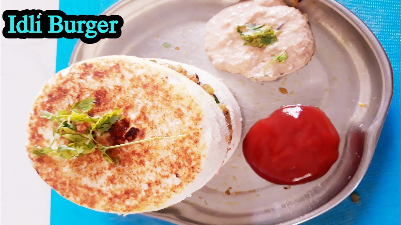 Idli Burger Recipe in telugu | How to make Idli Burger recipe | Idli ...