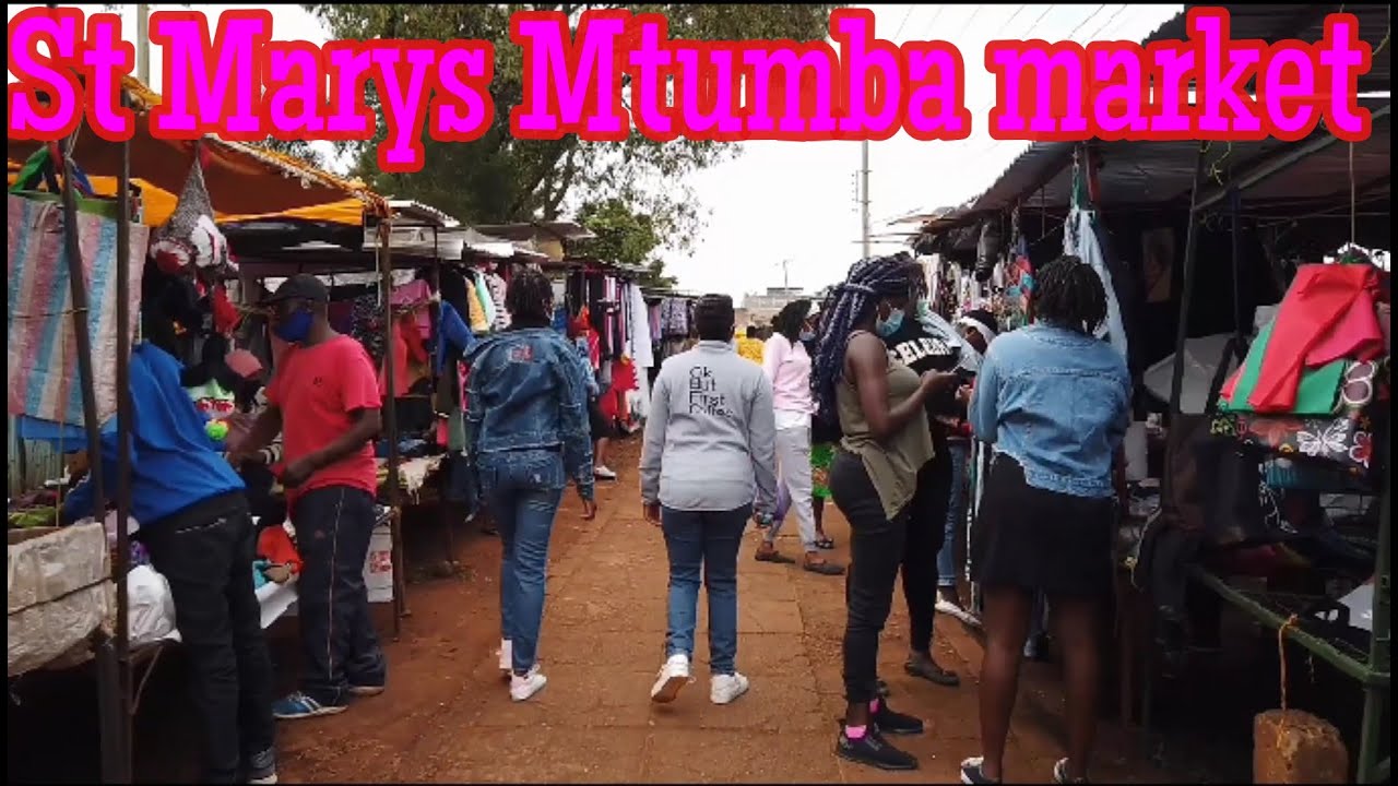 St Marys Mtumba Market Nyeri - YouTube