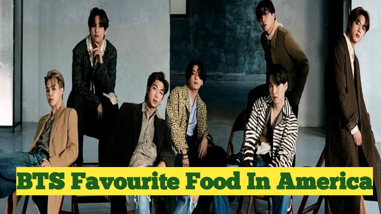 BTS Favourite Food In America - YouTube