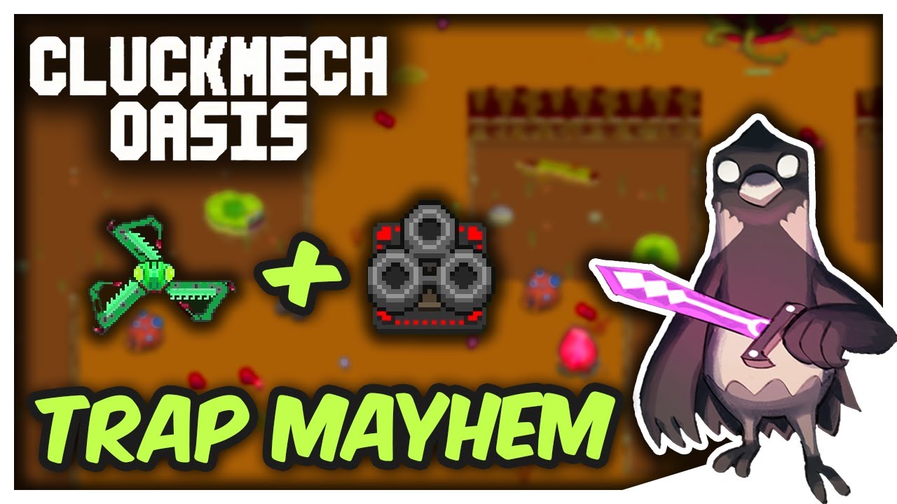 SSS Tier Mantis Trap + Gopher Mines! Cluckmech Oasis - YouTube
