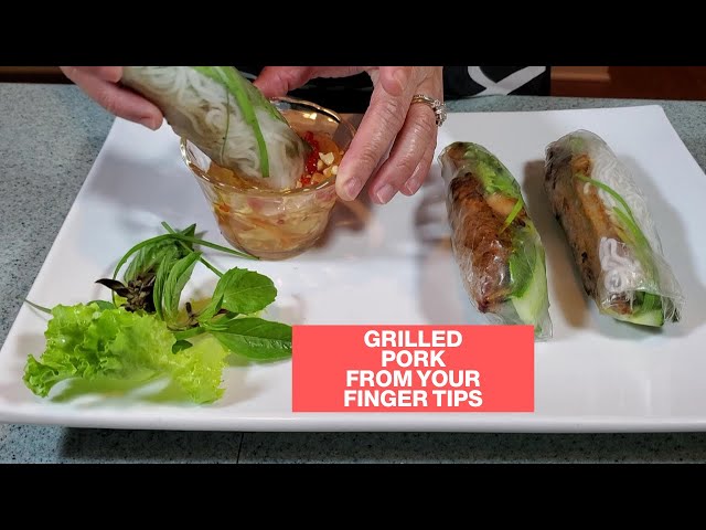 Vietnamese Spring Rolls Pork Spicy Pork Spring Rolls Recipe