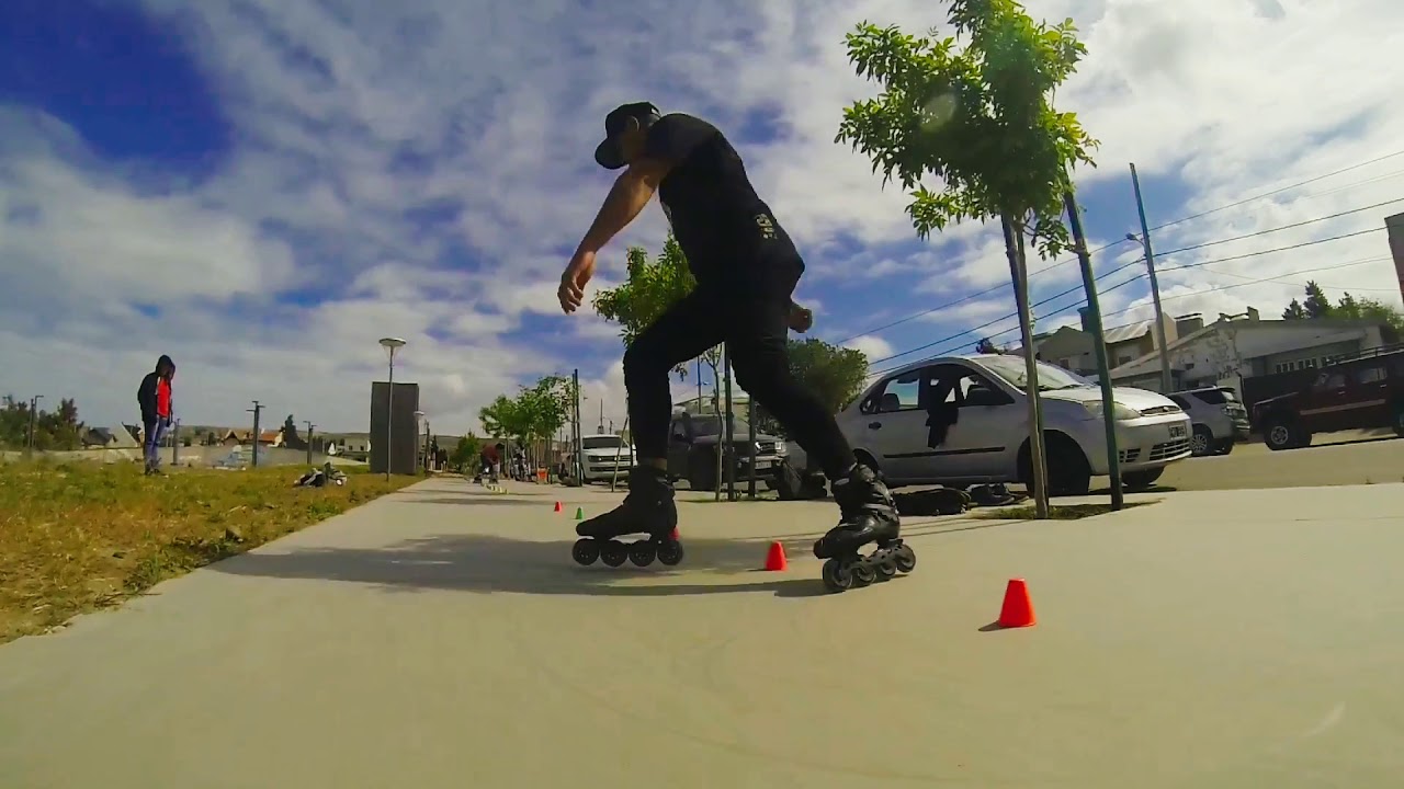Freestyle slalom una tarde de práctica - YouTube