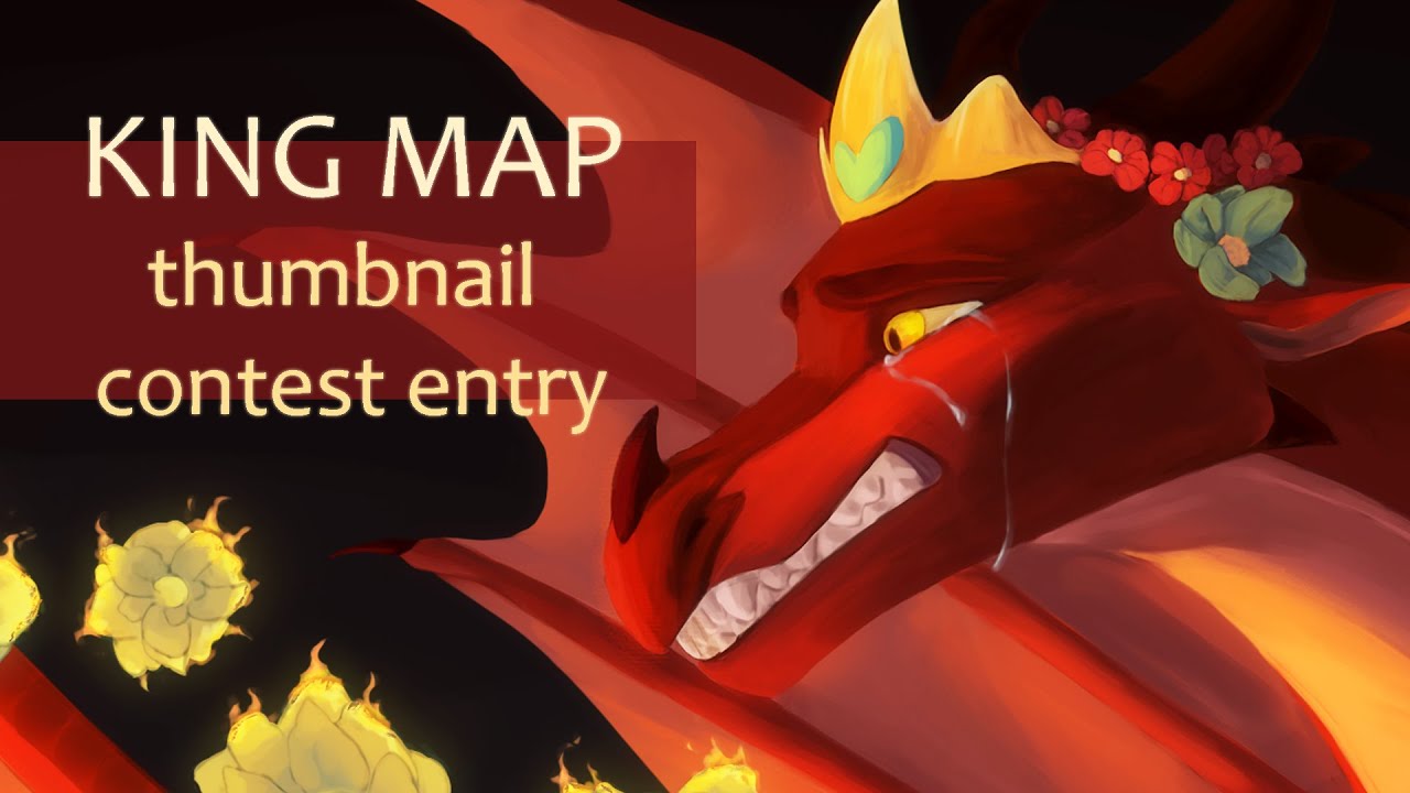 King Thumbnail Contest Entry - speedpaint - YouTube