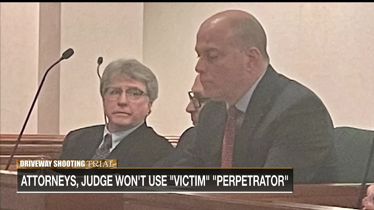 No jurors seated on day one of driveway shooting trial - YouTube