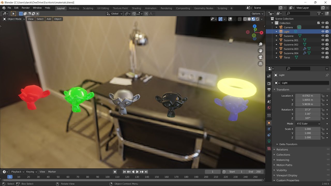 Aprendamos Blender #11: Materiales - YouTube