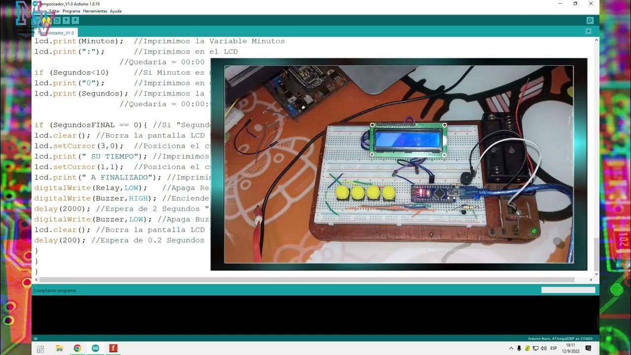 Temporizador con Arduino: crea tu propio sistema de control de tiempo - YouTube