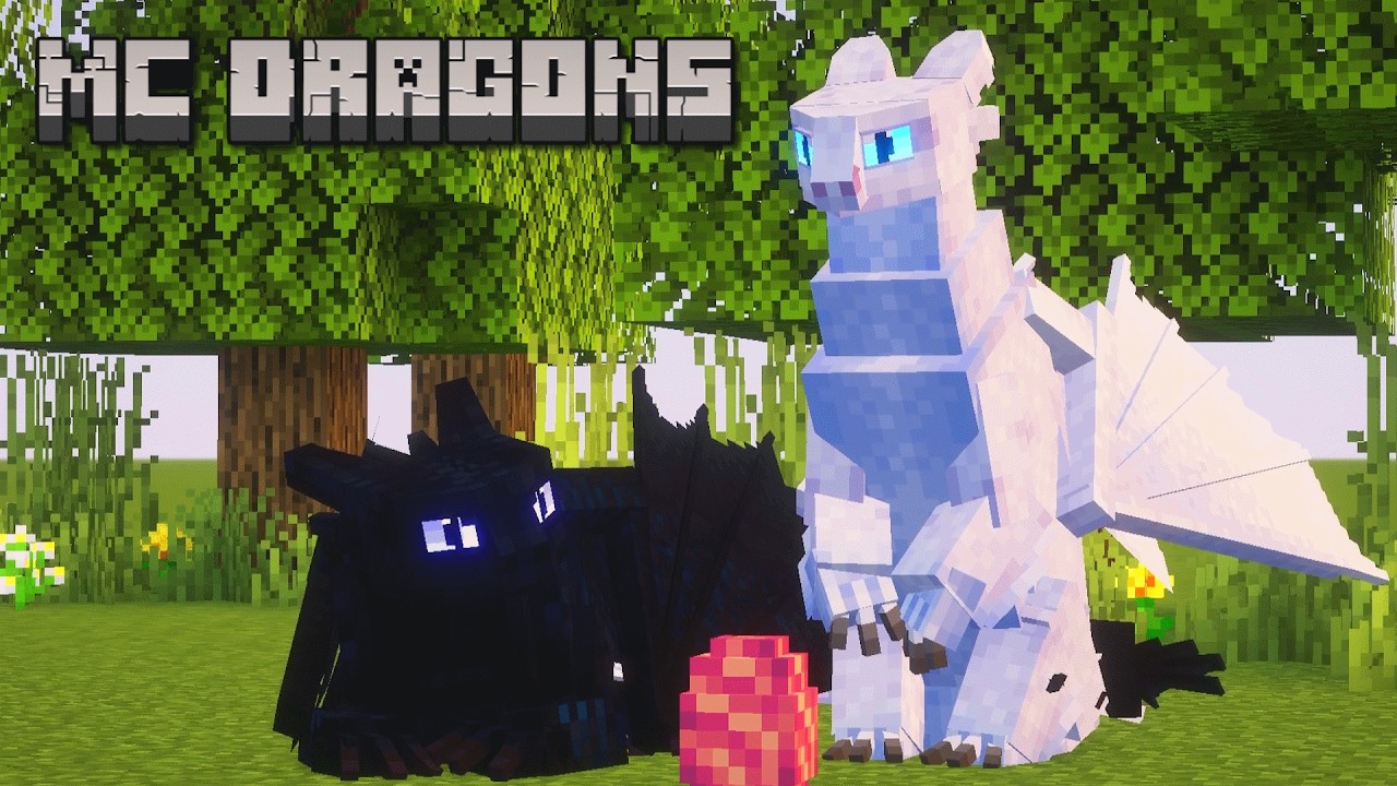Saving the Dragon Family! - Minecraft Dragons - YouTube
