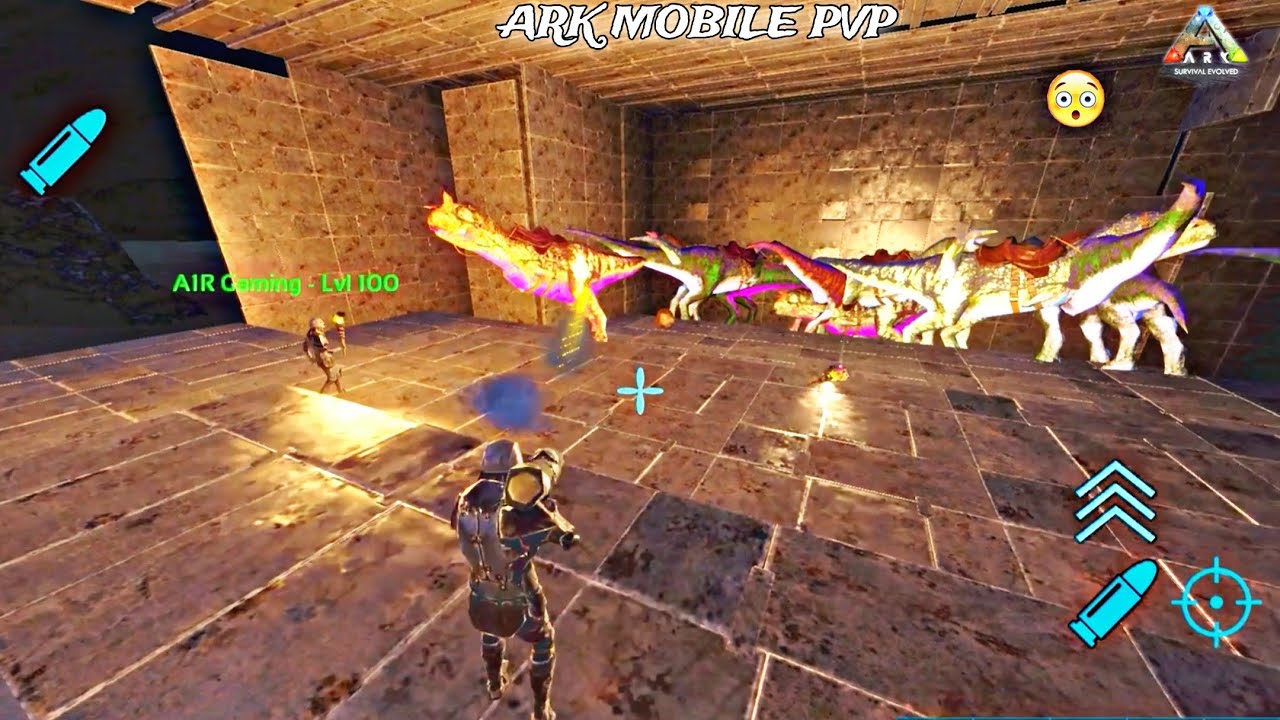 Ark Mobile PvP | raid base enemy op loot and dino more | ark mobile ...