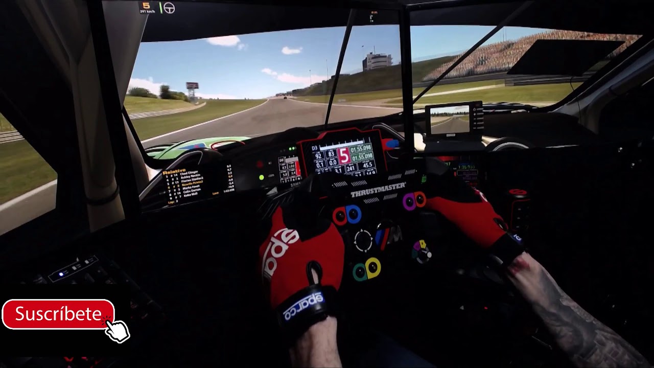 iracing - Ferrari GT3 @ Nurburgring Triple monitor - YouTube