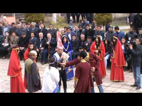 Yardımlıda Novruz şənliyində Kosa və Keçəl.15.03.2017