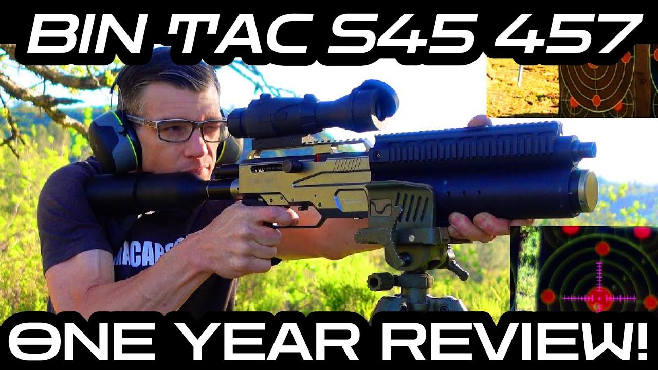 B&W Bin Tac S45 FULL ONE YEAR REVIEW! 100 Yard Testing AND Energy ...