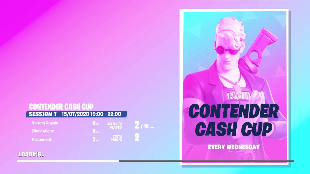 Contender cash cup - YouTube