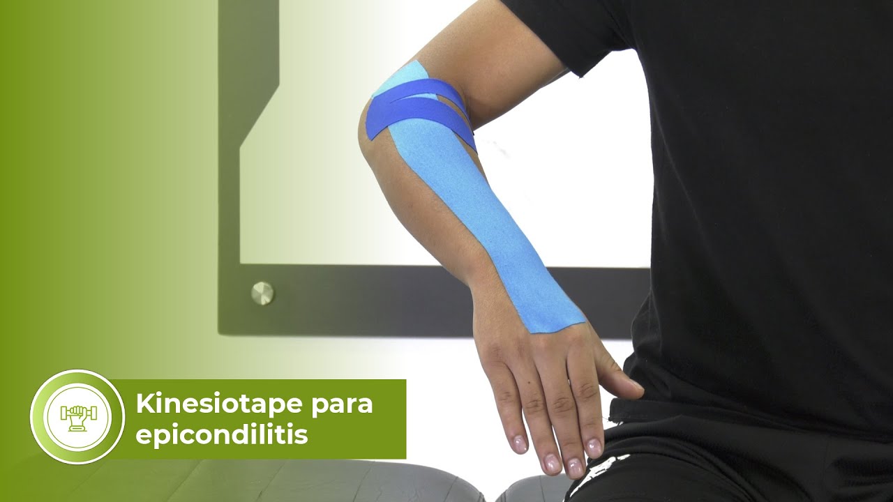 Kinesiotape para epicondilitis - YouTube