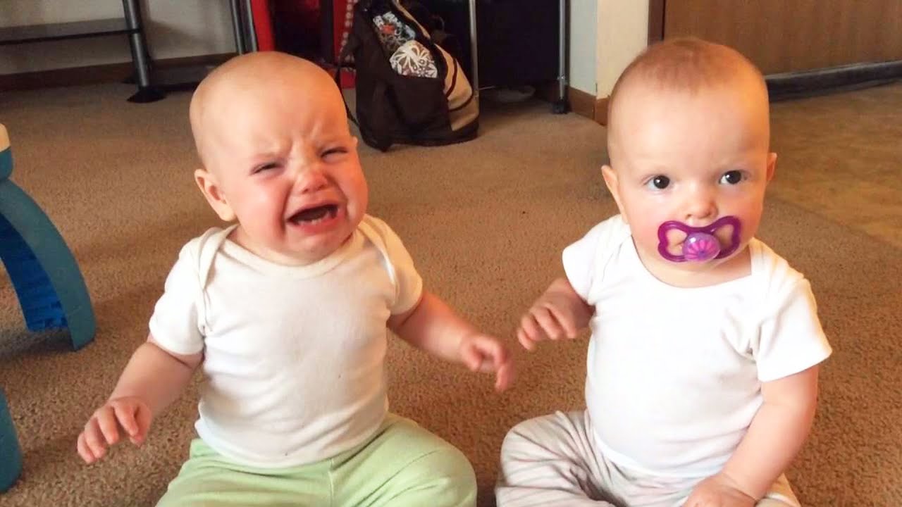 Try Not To Laugh: Cutest Twin Babies Laugh And Playing Together - YouTube