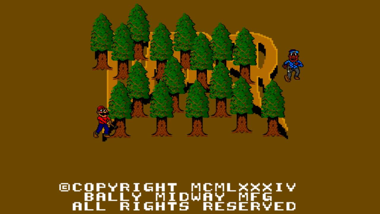 Arcade Bally Midway Timber game 1984 - YouTube