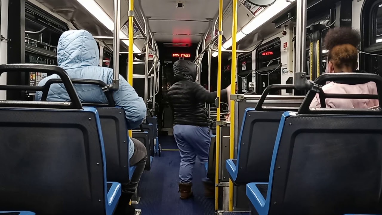 On-board: CTA New Flyer D40LF #1111 (I know Angel Number) Route 71 (New ...