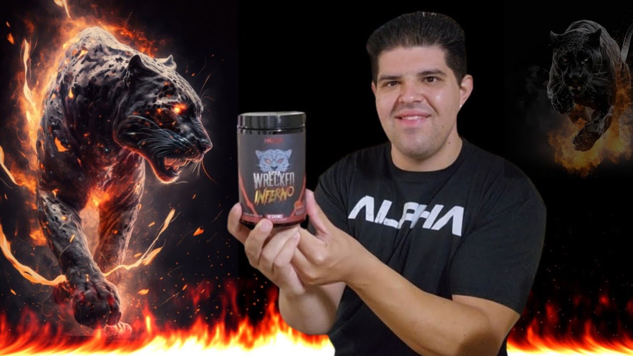 I'M FIRED UP!! Huge Supplements Wrecked Inferno Pre-workout Review ...