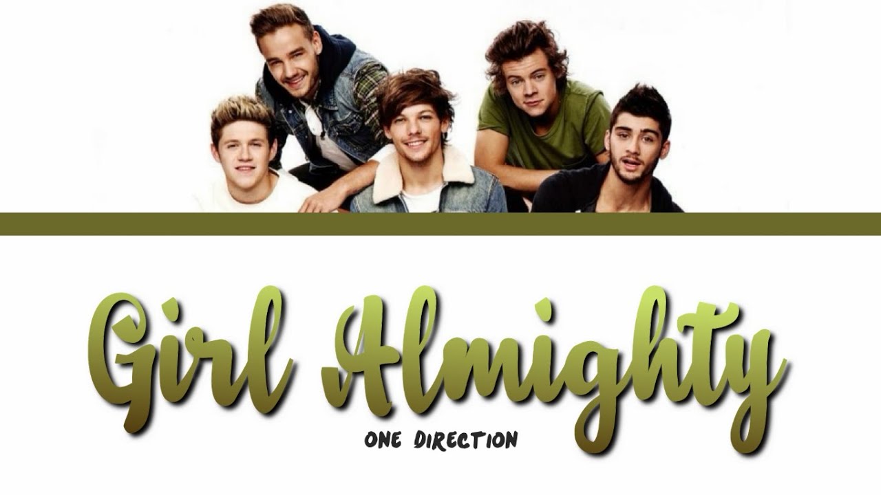 ONE DIRECTION - GIRL ALMIGHTY lyrics (Color Coded)