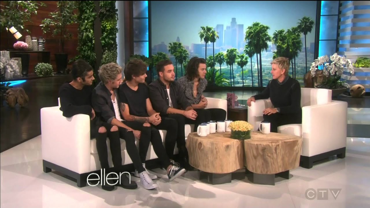 One Direction interview (Part 2) - Ellen TV show - YouTube