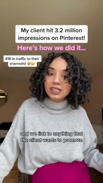 My client hit 3.2 million impressions on Pinterest! #pinterest #socialmediagrowth # #marketing ...