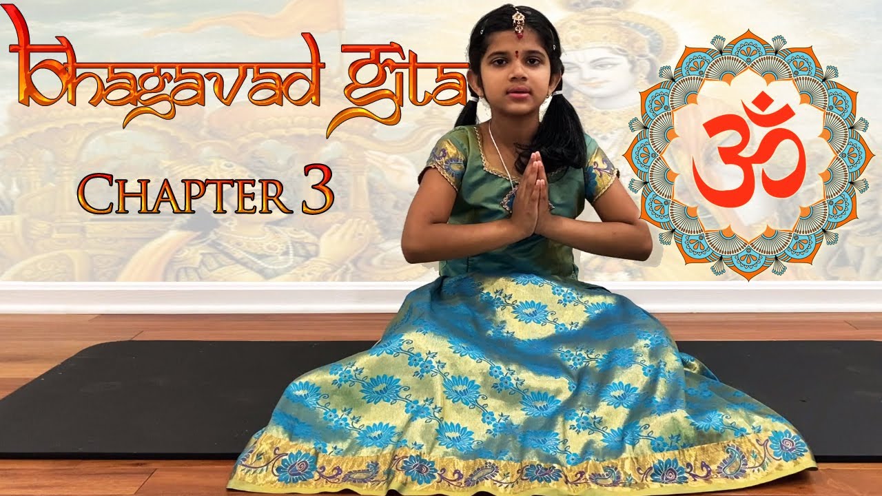 Bhagavad Gita Chapter 3 - Karma yoga(47 verses) (Virtue in Work ...