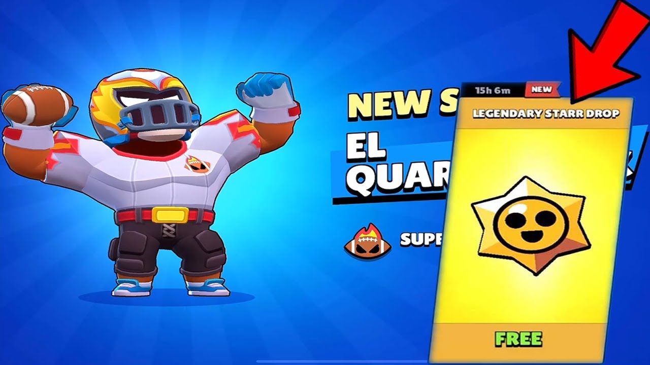 EL QUARTERBACK🔥 FINALLY NEW SKIN😱🔥 BEST LEGENDARY GIFTS 🎁🔥BRAWL STARS ...