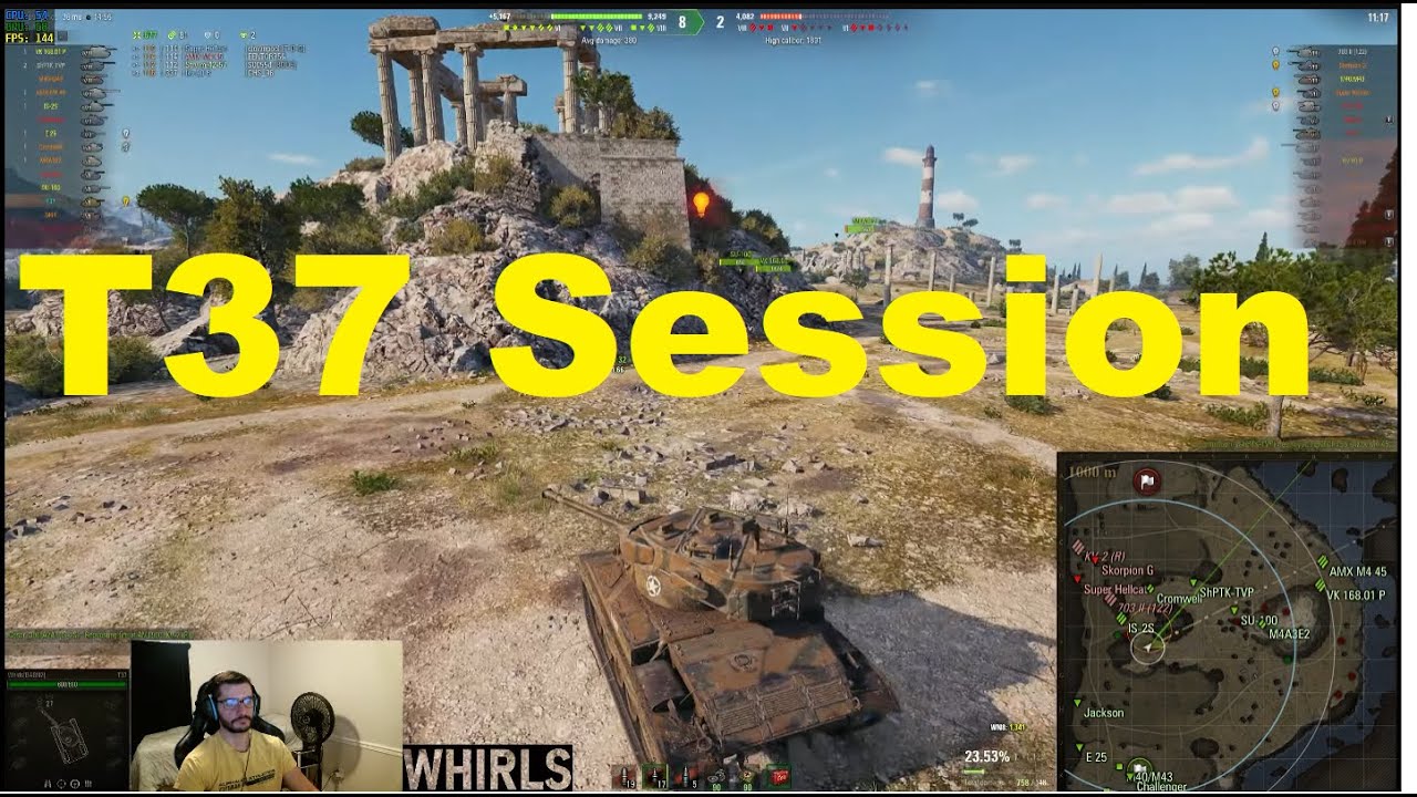 World of Tanks | T37 Live Session - YouTube