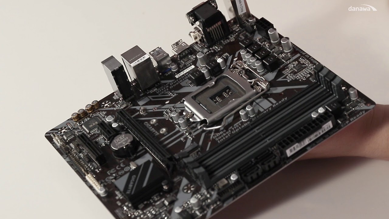 GIGABYTE B360M DS3H 듀러블에디션 피씨디렉트 - YouTube