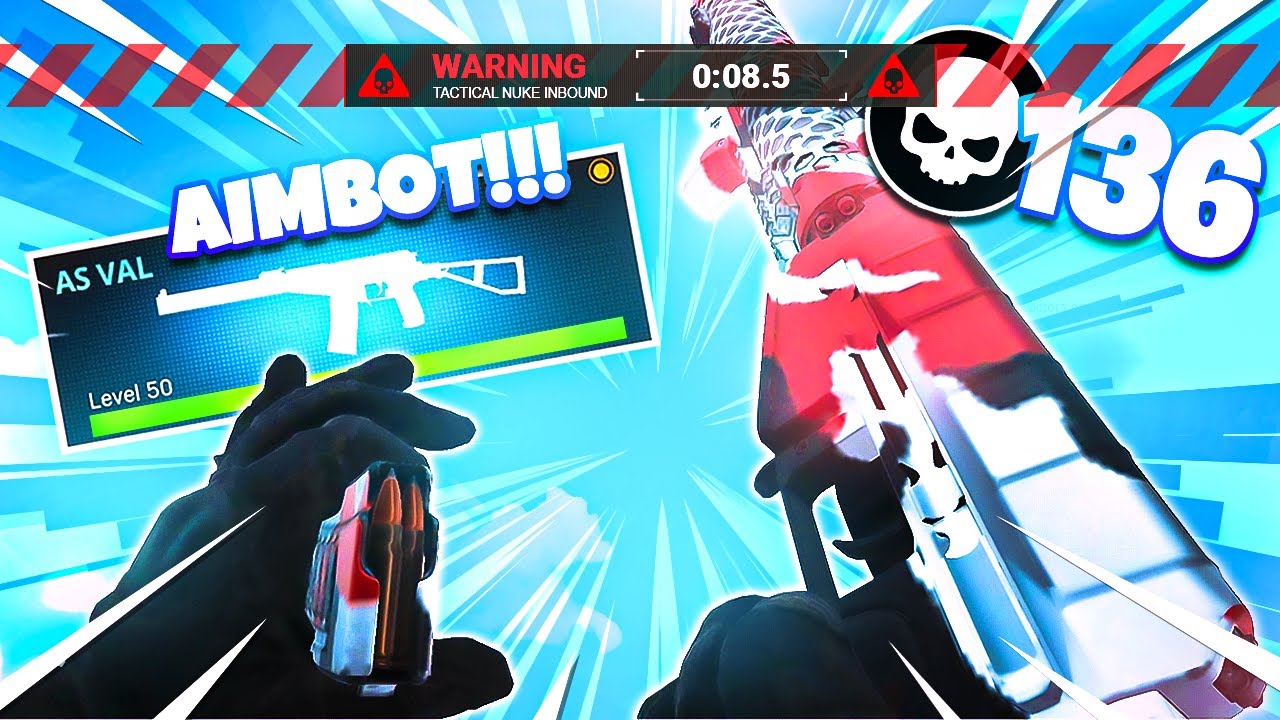 THE MOST AGGRESSIVE AS VAL CLASS SET UP in MW + NUKE ☢️ - YouTube