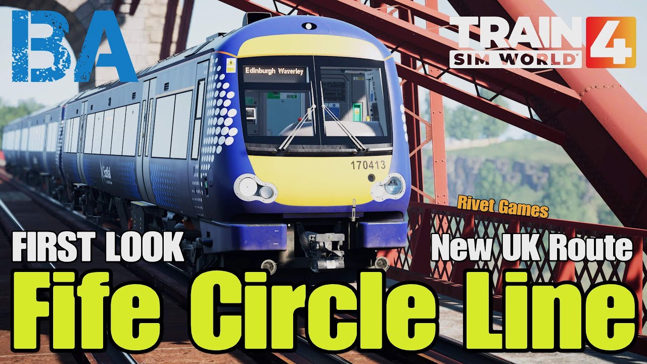 FIFE CIRCLE LINE FIRST LOOK - New UK Scottish Route - Class 170 ...