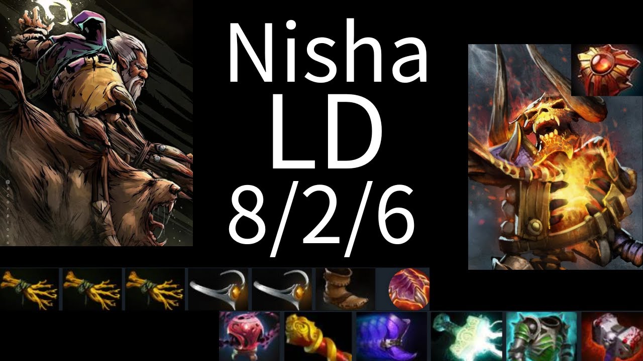 Nisha Lone Druid vs TB, BM, Ember, WW, Sky - Liquid vs Secret g1 DPC ...