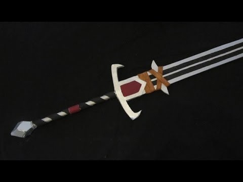 Make the two handed sword from Elder Scrolls Online - YouTube