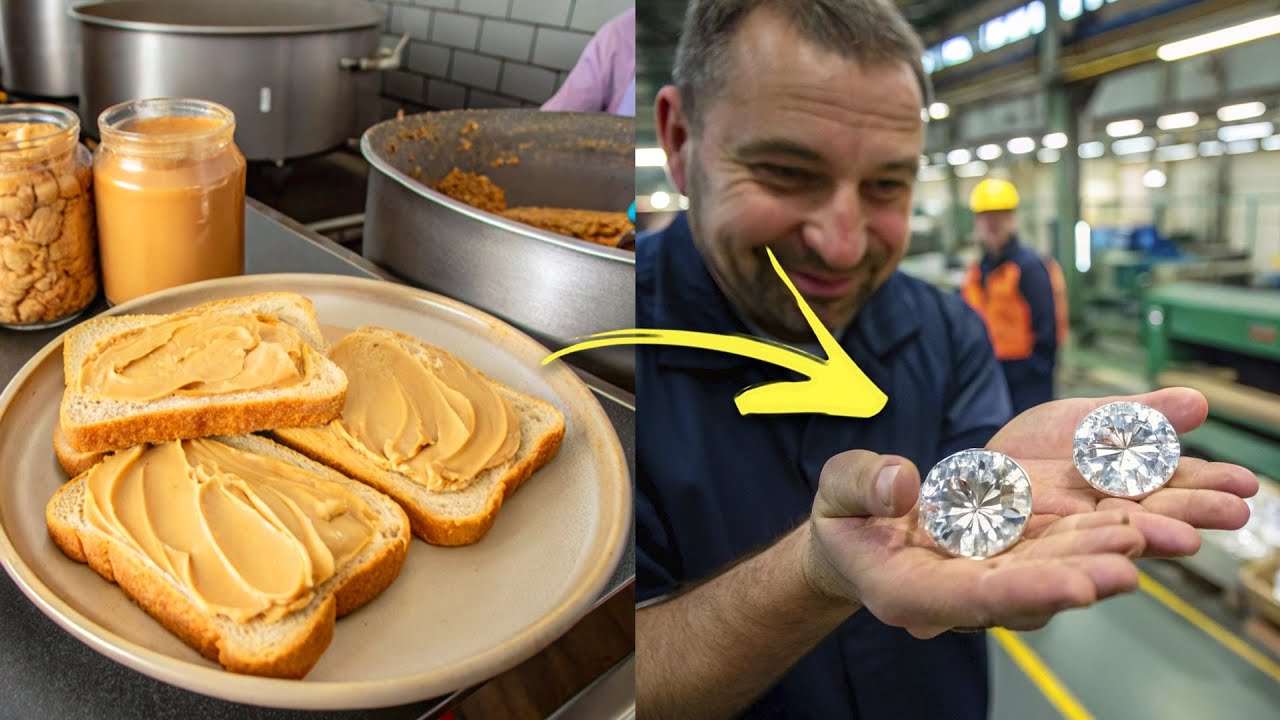 How To Turn Peanut Butter Into a Diamond - YouTube