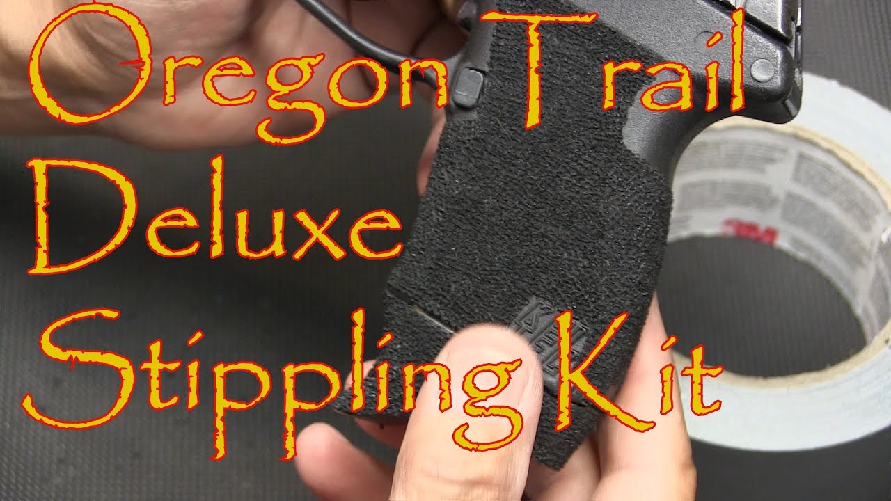 Oregon Trail Defense Deluxe Stippling Kit Kel Tec P11 - YouTube