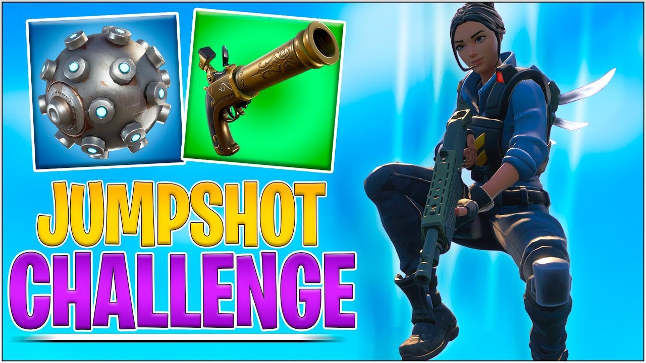 FORTNITE JUMPSHOT CHALLENGE! Dansk Fortnite - YouTube