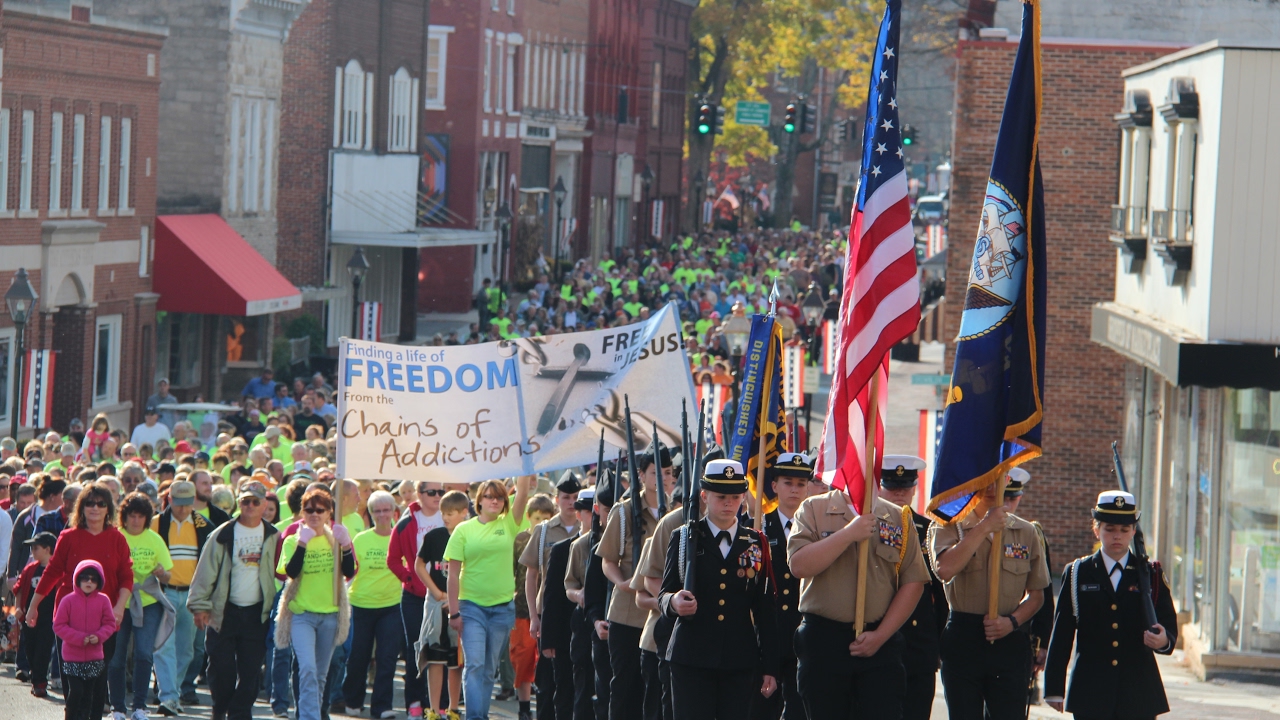Amazing East Tennessee Prayer Walk-5,000 strong-Nov 2012 - YouTube